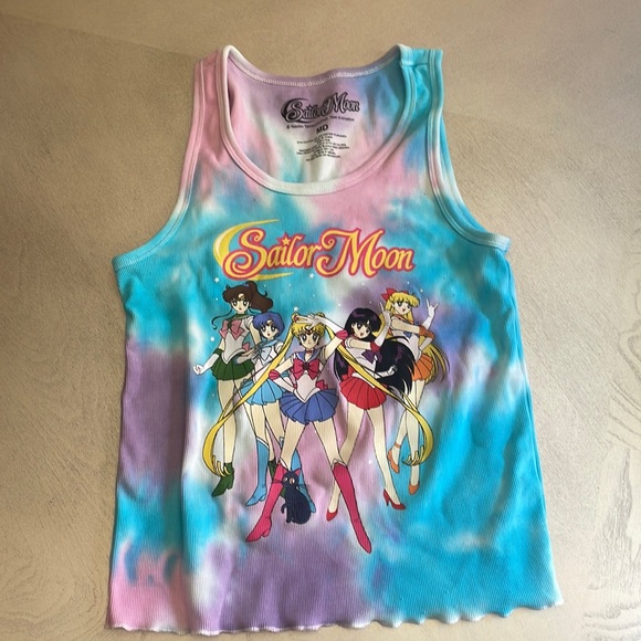 Sailor Moon | Tops | Sailor Moon Tie Dyed Tank Top | Poshmark